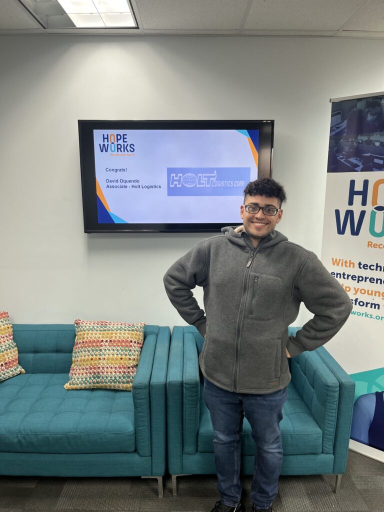 David Offered an Incredible Opportunity With Holt Logistics! - Hopeworks